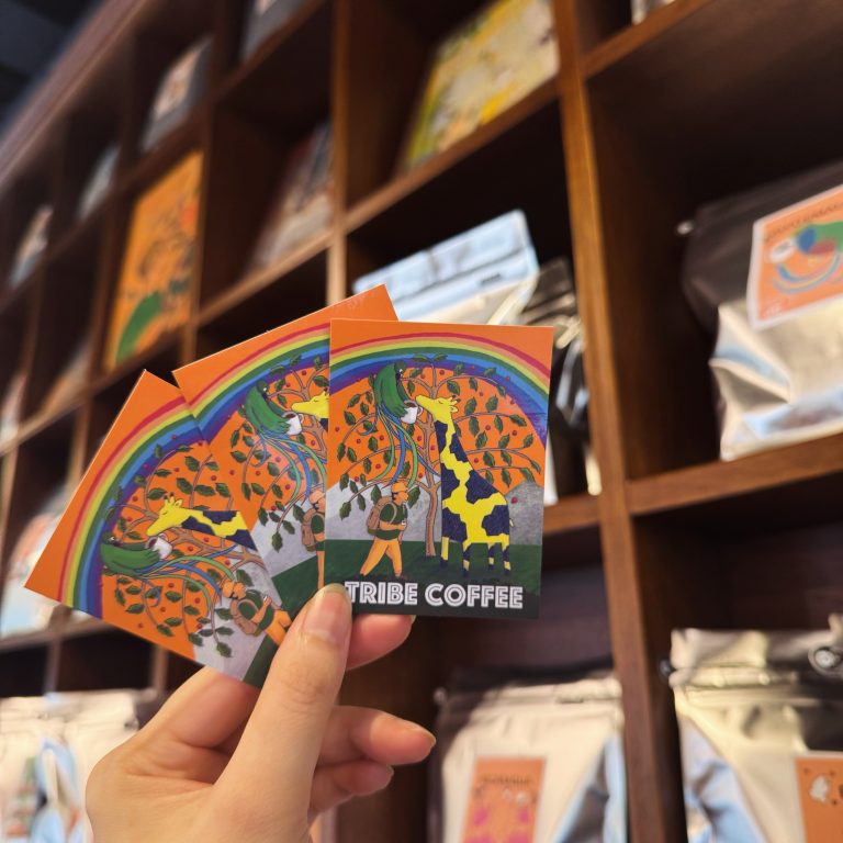 アニバーサリーステッカー🦒🦜🌈 | TRIBE COFFEE